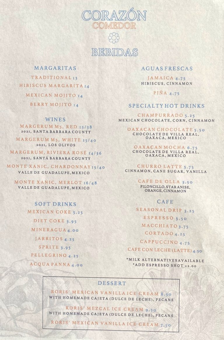 Siteline | First Impressions of Corazón Comedor